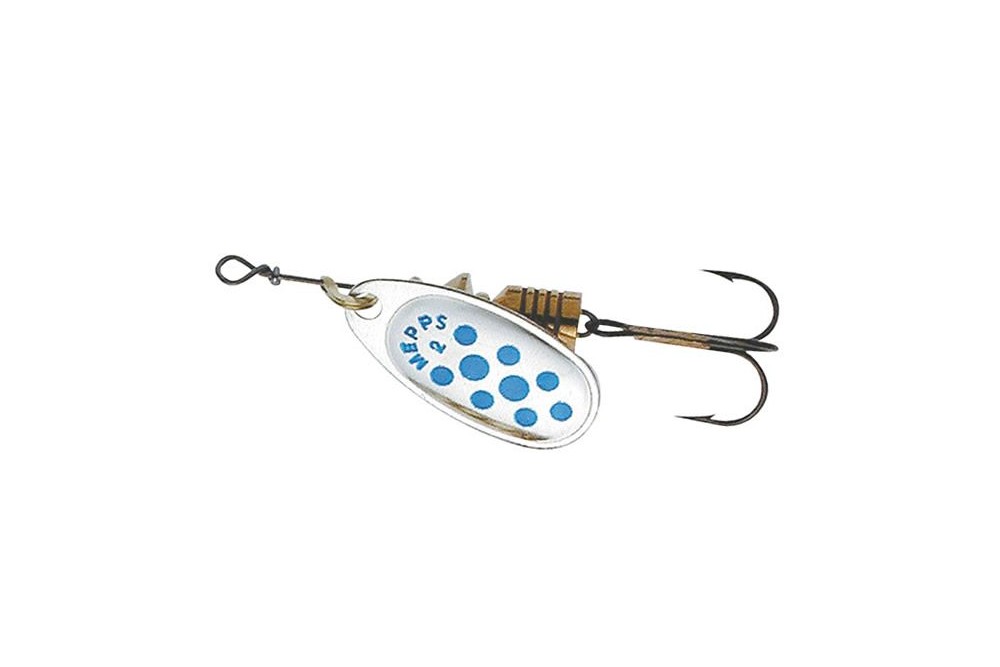 Mepps Comet Blue Dot Silver Size 2 Lure